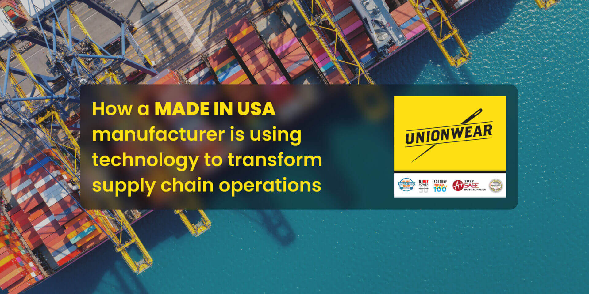 How a MADE IN USA manufacturer is using technology to transform supply ...